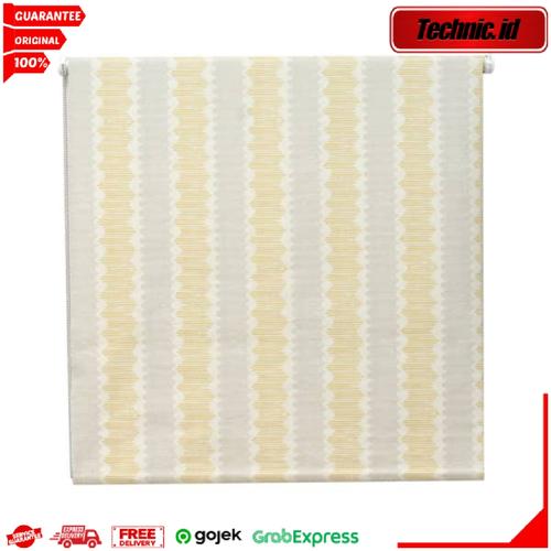 Jual Informa 150x160 Cm Roller Blind Sketch Stripe Floral Gorden Tirai ...