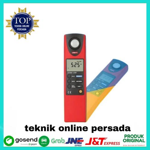 Jual Lux Meter Data Logger UNI-T UT381 Light Tester Digital Luminometer ...