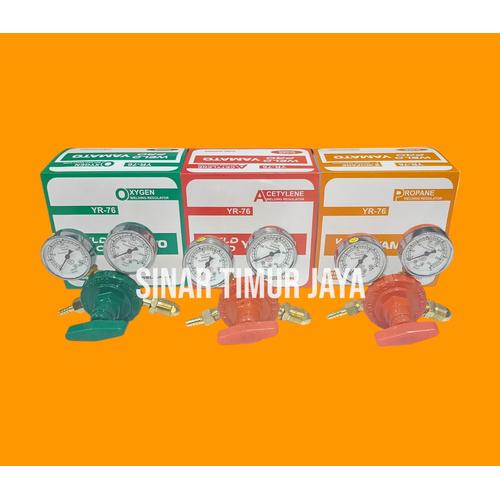 Jual Regulator Las Acetylene/ Oxygen Oksigen / LPG Weldpro Yamato ...