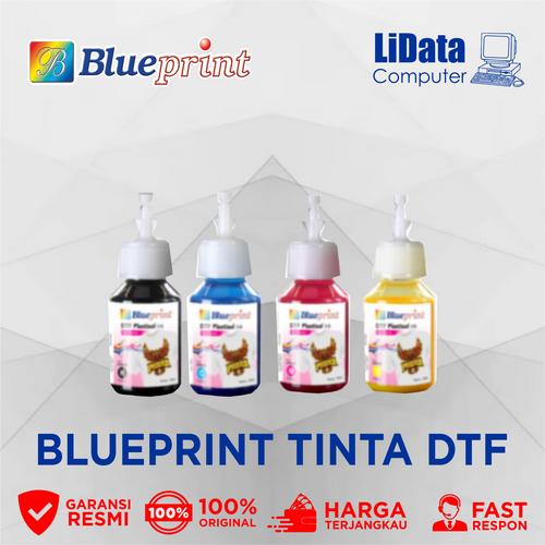 Jual Blueprint tinta DTF / DTF INK 100 ML Warna BK,C,M,Y - Hitam - Kota ...