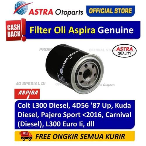 Jual PNP - FILTER OLI/ OIL FILTER ASPIRA COLT L300, KUDA DIESEL, PAJERO ...