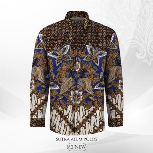 Jual Kain Batik Tulis Sutra Baron ATBM Polosan Exclusive Kemeja Pria ...