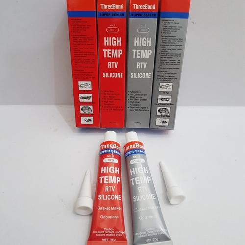 Jual lem Threebond gasket packing paking super sealer mesin RTV high ...