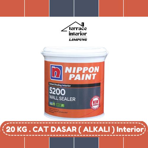 Jual Cat Dasar (Alkali) 5200 Wall Sealer Nippon Paint Interior 20 Kg ...