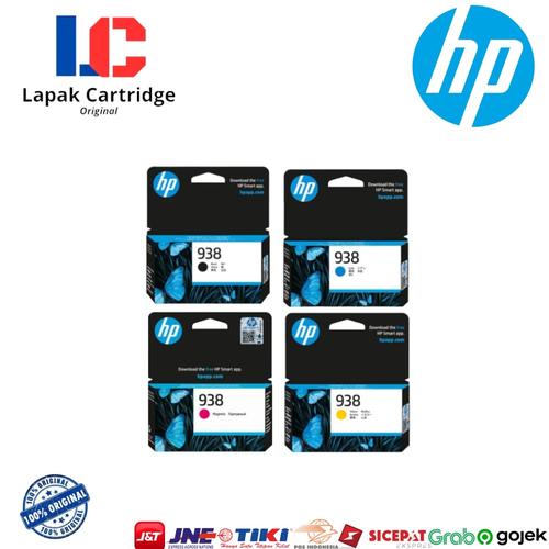 Jual Tinta Cartridge HP 938 Black & Colors Original Ink Advantage ...