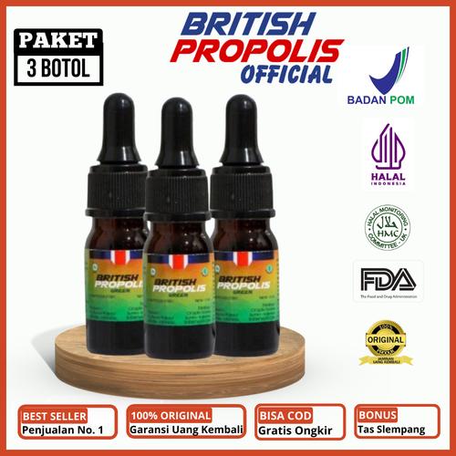 Jual BRITISH PROPOLIS KIDS PAKET 3 BOTOL 100% ORIGINAL OBAT DEMAM PARU PARU TB KELENJAR BENJOLAN ...
