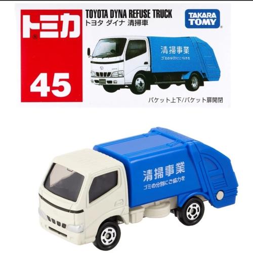 Jual TOMICA TOYOTA DYNA REFUSE TRUCK TAKARA TOMY #45 DIECAST MOBIL TRUK ...