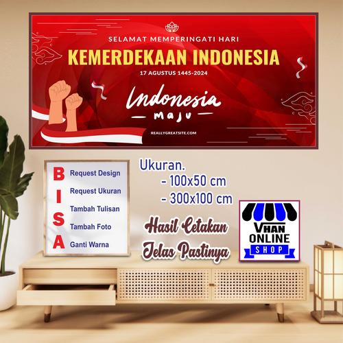 Jual Spanduk Banner Peringatan Kemerdekaan RI, Dirgahayu Indonesia ...