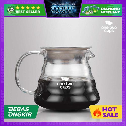 Jual One Two Cups Coffee Maker Pot V60 Drip Kettle Teko Kopi - 800ml - Jakarta Barat ...