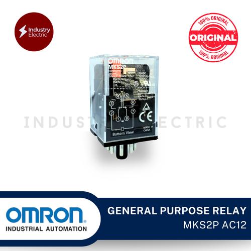 Jual GENERAL PURPOSE RELAY MKS2P AC12 OMRON - Kota Medan - Industry ...