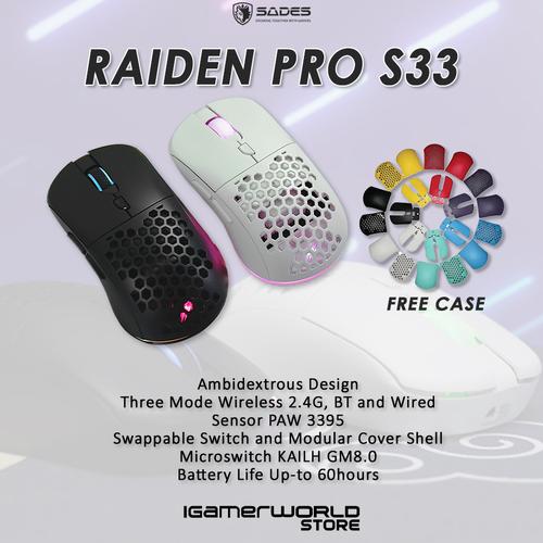 Jual Sades Raiden S33 Modular Dual Mode RGB Gaming Mouse - Kota Surabaya - Igamerworld Surabaya ...
