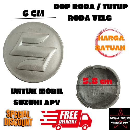 Promo Dop Roda Atau Tutup As Roda Velg Suzuki APV Diameter 6 Cm ...