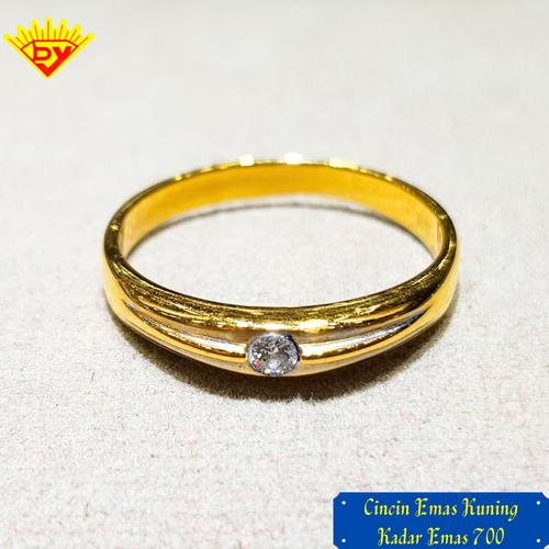 Jual Cincin Emas Kuning 141 Kadar Emas 700 - Jakarta Pusat - TOKO MAS ...