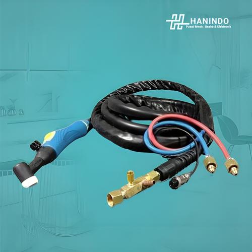 Jual Caldwell Stang Argon / Tig Torch WP18V Panjang 4Mtr Switch Blue ...