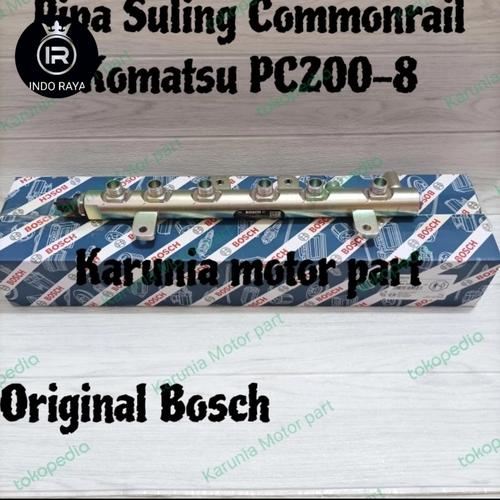 Jual PIPA COMMONRAIL COMMON RAIL PIPA SULING KOMATSU PC200-8 BOSCH ...