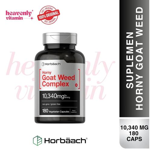 Jual Horbaach Horny Goat Weed Complex 10340mg 180caps Tribulus Maca ...