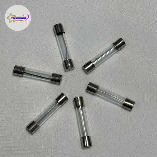 Jual Fuse Kaca Besar 6x30 500mA 1A 2A 3A 10A 25A Sekring 250V - 3 ...