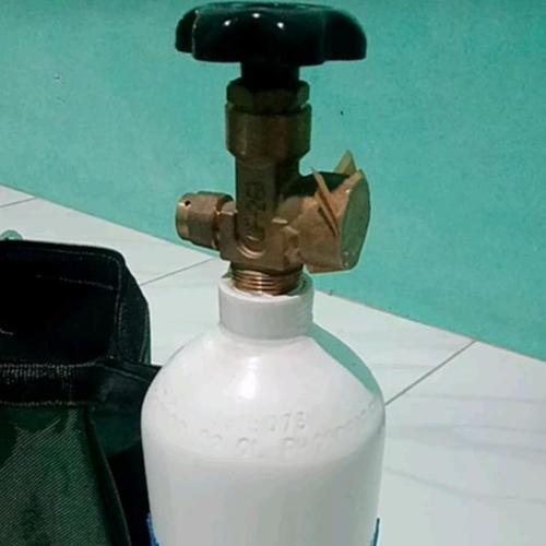 Jual TABUNG OKSIGEN 1/4M3 - TABUNG OKSIGEN MINI PAKING IKAN, LAS, MEDIS ...