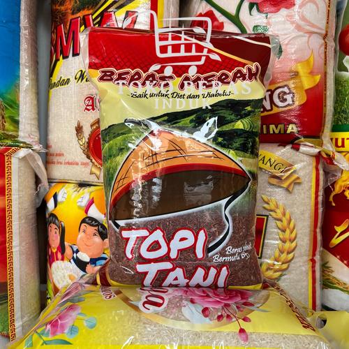 Jual BERAS MERAH 5KG ORGANIK - Jakarta Timur - toko beras induk | Tokopedia