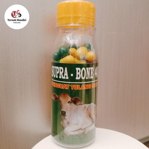Jual Supra-Bone 40 isi 40 kapsul Penguat tulang ternak - Kab. Kudus ...