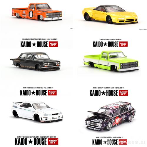 Jual MINIGT Kaido House KHMG090 KHMG112 Chevrolet Silverado Orange Flo ...