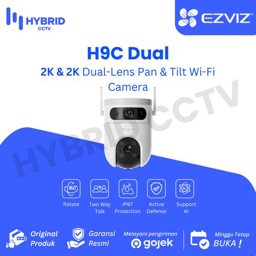 Promo Camera Ezviz H9c 3MP+3MP security with the H9c 2K Dual Lens Smart ...