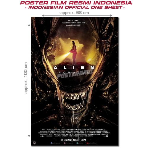 Jual Poster Film ALIEN : ROMULUS - original Indonesian one sheet ...