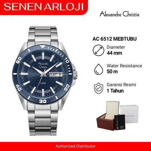 Jual Jam Tangan Pria Alexandre Christie AC 6512 Tanggal Hari Aktif ...