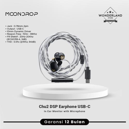 Promo Moondrop Chu 2 / Chu2 / Chu II DSP In Ear Monitors USB-C IEM ...