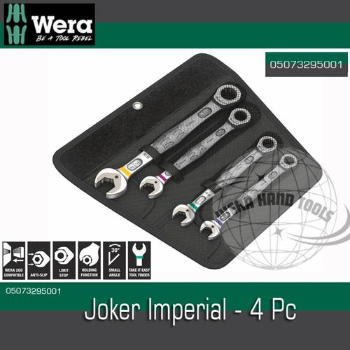 Jual Kunci Ring Pas Inch Ratchet Set Wera 05073295001 Joker Imperial ...