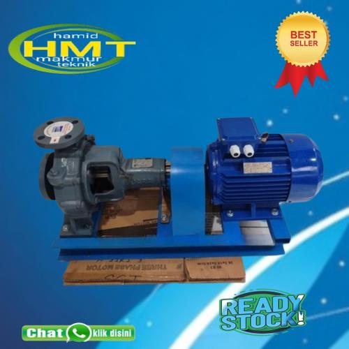 Jual Pompa Centrifugal EBARA 100x80 FSH Motor YUEMA 4KW 5.5HP 380V - Jakarta Barat - Hamid pompa ...