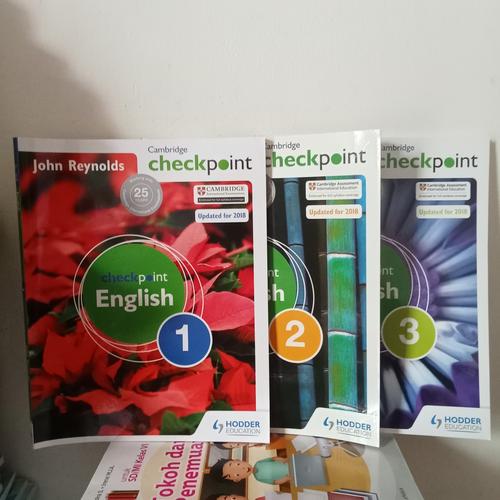 Jual CAMBRIDGE CHECKPOINT ENGLISH 1,2,& 3 UPDATED FOR 2018 - JOHN ...