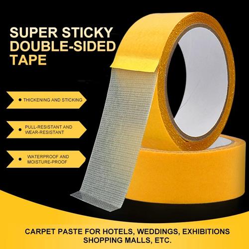 Jual Double Tape Super Kuat Jaring Fiber Lem 2 Sisi Dabel Tip Model ...