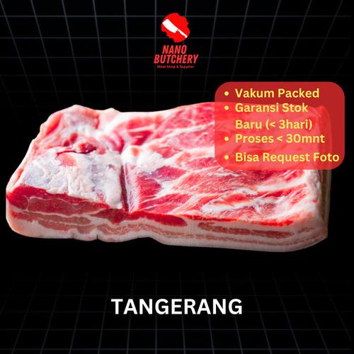 Jual Samcan Daging Babi Pork Belly Import 1Kg 500gr 250gr untuk Samcan ...