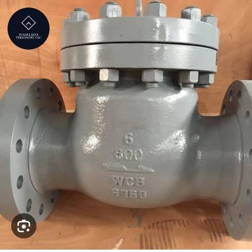 Jual Swing check Valve WCB ANSI 300 Ukuran 6" Inch /DN150 / # 300 ...