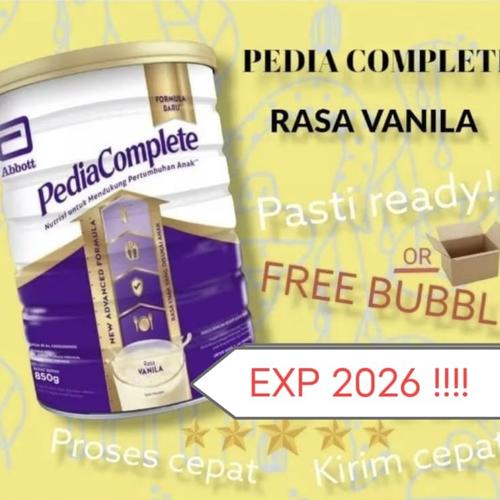 Jual SUSU PEDIASURE COMPLETE / PEDIACOMPLETE/ PEDIA COMPLETE KALENG ...