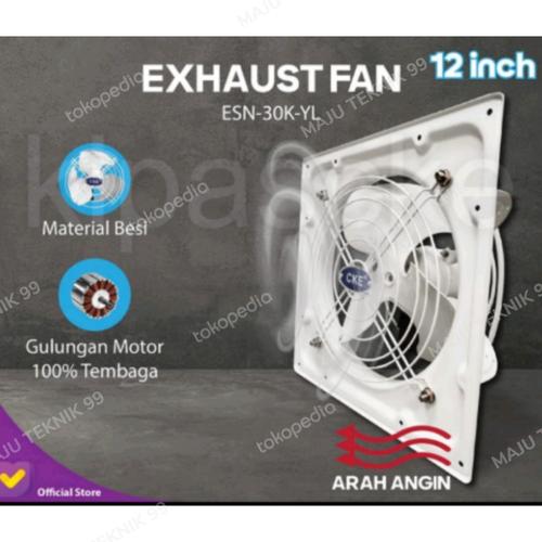 Jual Exhaust Korean Pressure Fan 12 Inch Kipas Hisap Dinding Tembok 12 ...