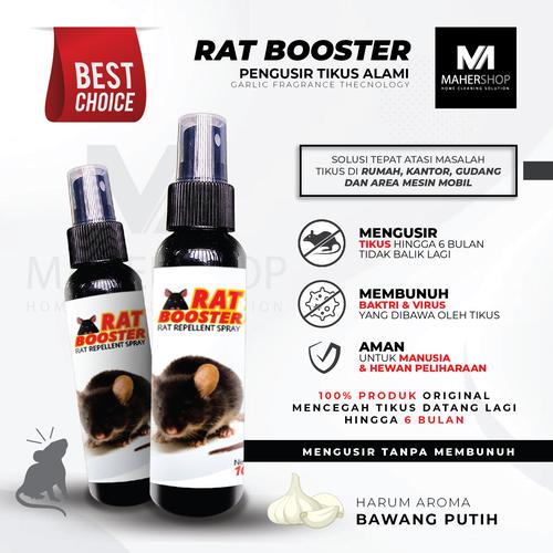 Promo RAT BOOSTER 300Rat Repellent Spray / cairan parfum Pengusir tikus ...