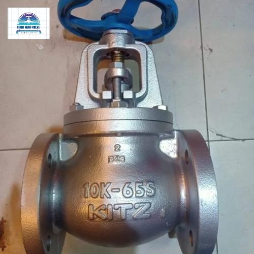 Jual Globe Valve FCJ Merk KITZ 21/2inch flange Jis 10K CAST IRON Gllube valve FCJ DN65 JIS10K ...