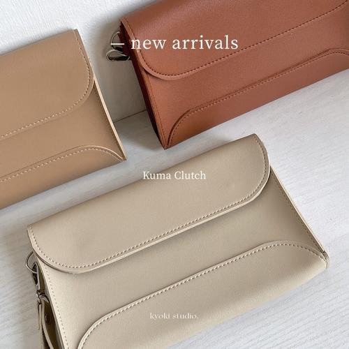 Promo Kuma Clutch - INS Korean Clutch Free Name Engraving Custom Nama ...