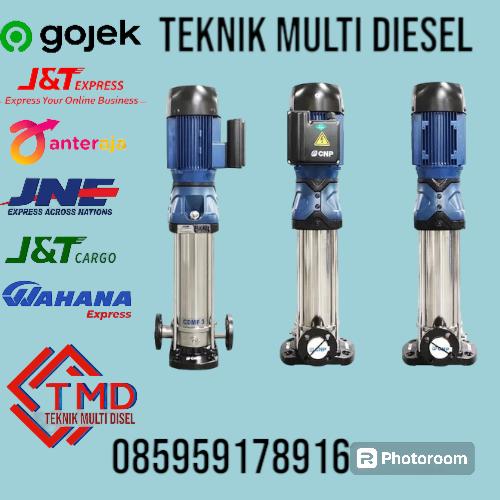 Jual Pompa CNP Vertical Multistage CDMF 10-9 Pompa Booster pump 5.5Hp ...