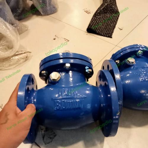 Jual Swing Check Valve Cast Iron Flange Jis 10K 12" inch - Jakarta ...