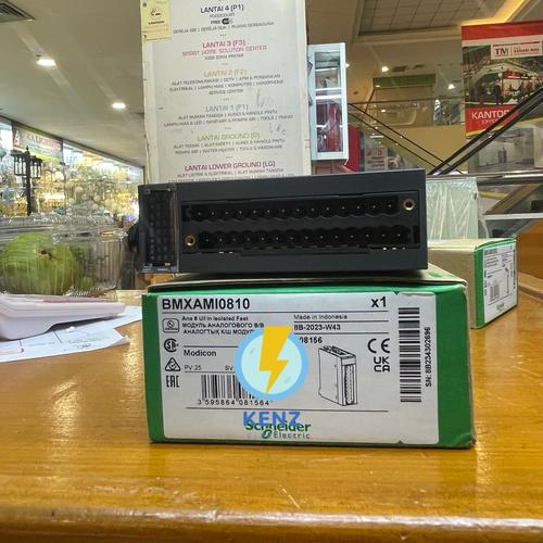 Jual Schneider BMXAMI0810 analog input M340 8Ch isolated original ...