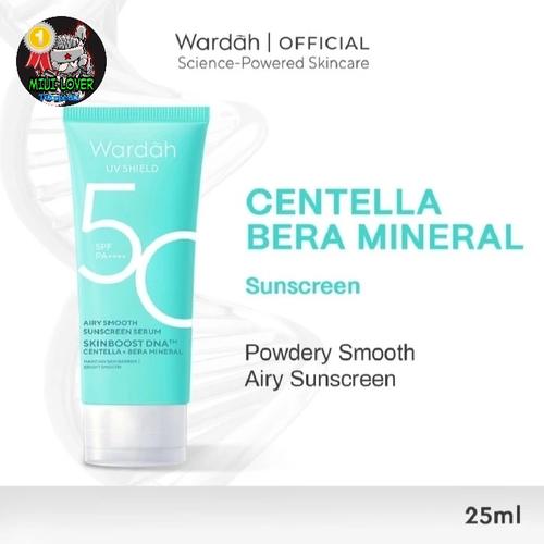 Jual Wardah UV Shield Airy Smooth Sunscreen Serum SPF 50 PA++++ - 25 ml ...