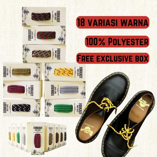 Promo EXCLUSIVE FORKAQY Tali Sepatu 65 cm | Tali Sepatu Docmart Dr ...