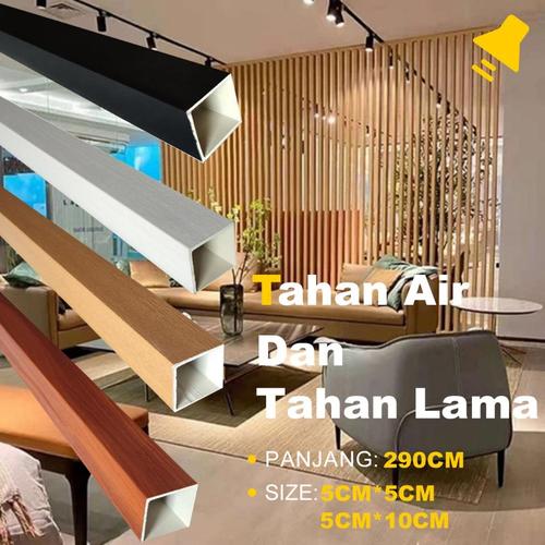 Jual NEW Wood Panel WPC / Kisi Kisi Kayu / Dinding Motif Kayu 3D ...