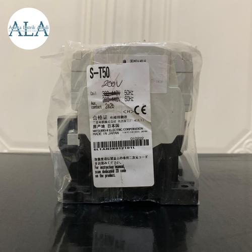 Jual Kontaktor / Contactor Mitsubishi S-T50 ST50 220v - Jakarta Pusat ...