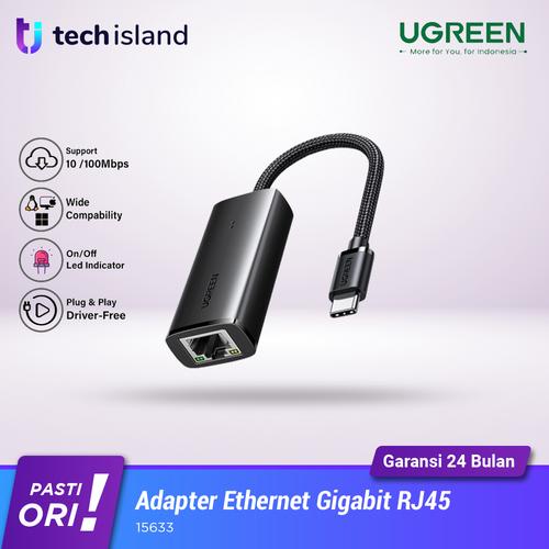 Jual Ugreen Ethernet Adapter USB-C to LAN RJ45 Gigabit Network 100Mbps ...