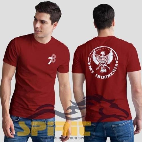 Jual KAOS 17an BAJU KAOS 17 AGUSTUS 2024 INDONESIA KAOS HUT RI KE 79 LENGAN PENDEK Cotton Combat ...