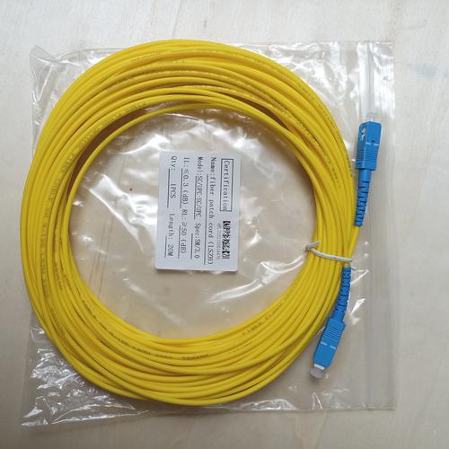 Jual Patchcord SC UPC 20 Meter Simplex Kabel Fiber Optik 20 Meter - Kab. Tangerang - fiber optik ...